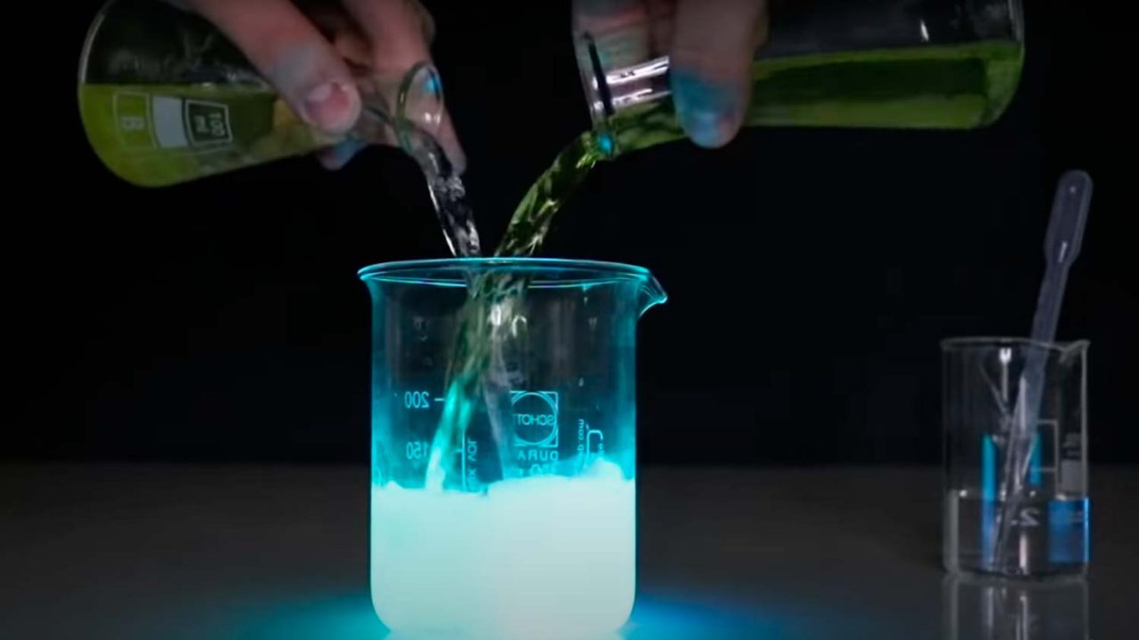 Quimioluminiscència del luminol - Reacciona... Explota!